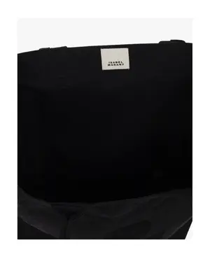 Isabel Marant Étoile Logo Print Tote - Black