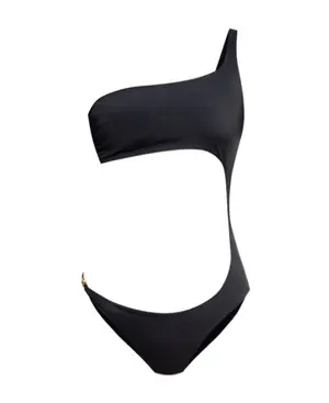 Versace Cut-out One-piece Swimsuit - Black