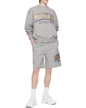 Moncler Logo Fleece Shorts