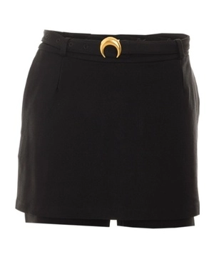 MARINE SERRE Marine Serre Tailored Moon Belted Mini Skort No