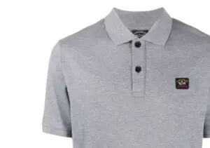 PAUL  SHARK Logo Patch Polo Shirt