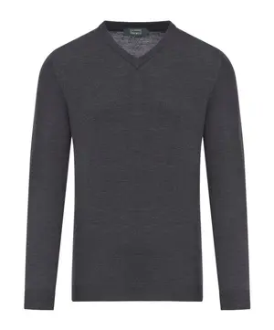 Zanone V Neck Sweaters For Men