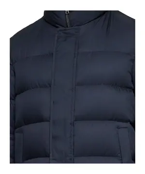 Herno Padded Jacket With Removable Faux Fur Collar