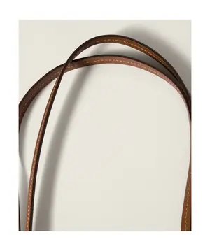 Miu Miu Crochet Tote Bag With Leather Handles - Multi-color