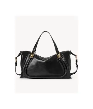 Chloé Large Paraty 24 Tote Bag - Black