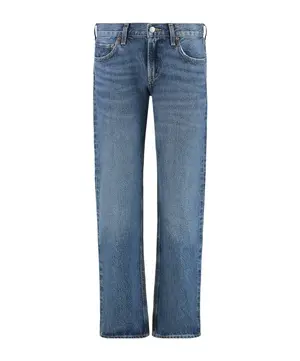 AGOLDE High Rise Straight-leg Cropped Jeans