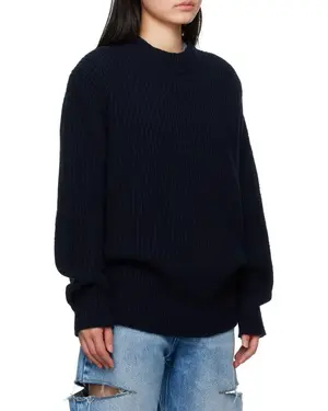 MAISON MARGIELA High-neck Long-sleeved Knitted Pullover