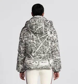 Dior Alps Hooded Down Jacket - Gray