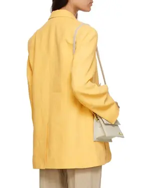 Jacquemus Buttoned Blazer - Yellow