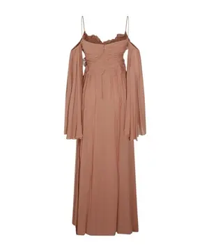 Blumarine One-shoulder Ruffled Dress