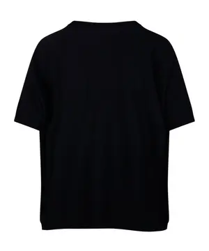 ROBERTO COLLINA Crewneck Short-sleeve T-shirt - Black