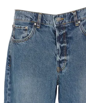 ANINE BING Hugh Wide-leg Jeans - Blue