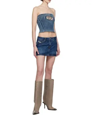 DIESEL® M-clarksville Logo Plaque Bandeau Top