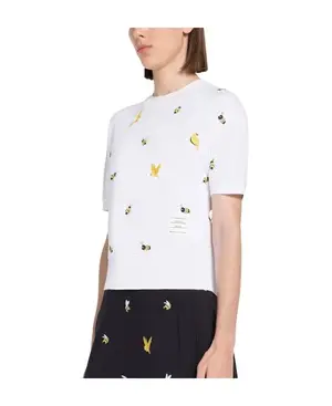 Thom Browne Embroidered T-shirt