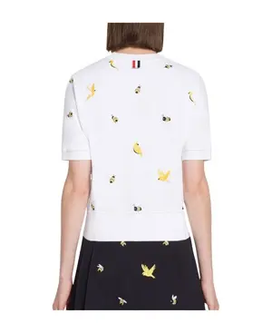 Thom Browne Embroidered T-shirt