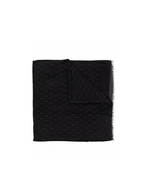 Saint Laurent Cassandre Monogram Large Scarf