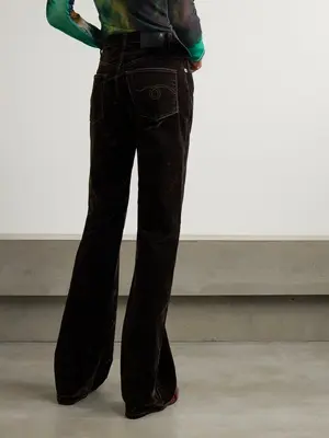 R13 High-rise Flared Jeans