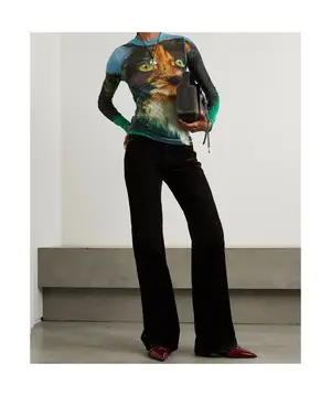 R13 High-rise Flared Jeans