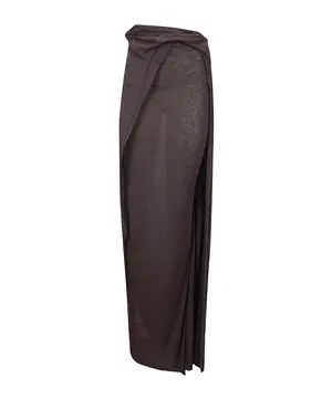 Ottolinger Slit Maxi Skirt - Black