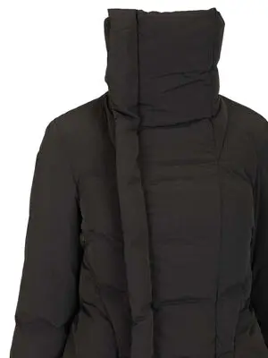 Rick Owens Asymmetrical Quilted Jacket - Black