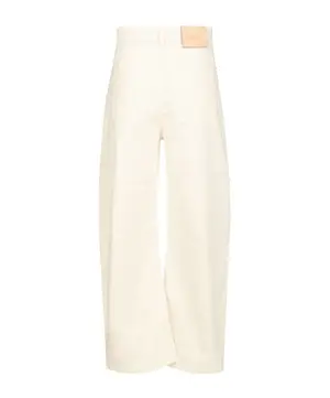 Loewe Logo Patch Wide Leg Jeans