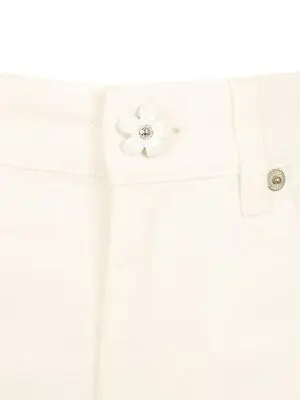 Loewe Logo Patch Wide Leg Jeans