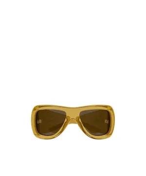 Saint Laurent Howl Oversized Sunglasses - Brown