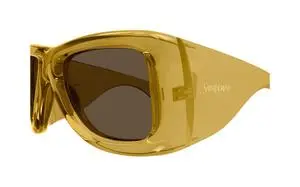 Saint Laurent Howl Oversized Sunglasses - Brown