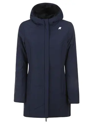 K-WAY Zip-up Hooded Coat