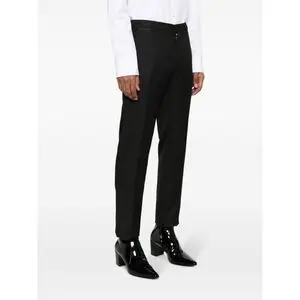 Dolce & Gabbana Tailored Belt Loop Pants - Black