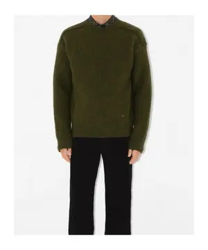 Burberry Long Sleeved Crewneck Knitted Jumper - Glen