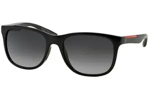 Prada Logo Gradient Sunglasses - Black