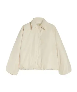 JIL SANDER Down Jacket With Pointed Collar