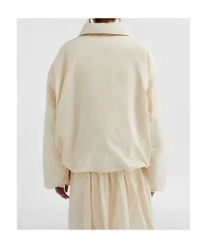 JIL SANDER Down Jacket With Pointed Collar