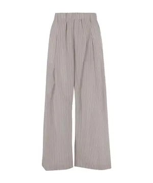 Dries Van Noten Striped Wide-leg Trousers