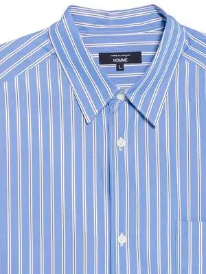 Comme Des Garçons Long-sleeved Shirt - Blue