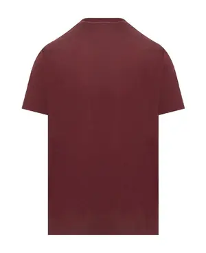 Off-White Logo Logo Short-sleeved T-shirt - Red