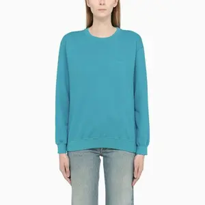 Off-White Diag-stripe Print Sweatshirt - Blue