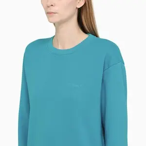 Off-White Diag-stripe Print Sweatshirt - Blue