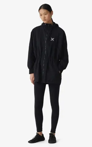 Kenzo Lightweight Parka With Logo Detail