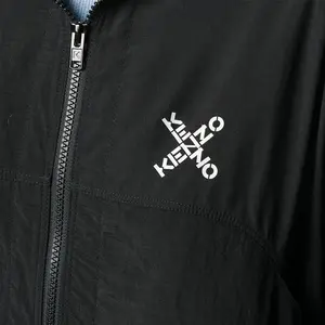 Kenzo Lightweight Parka With Logo Detail