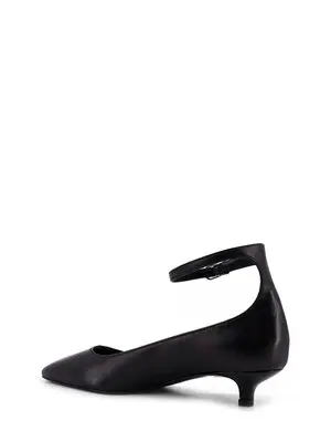 TOTEME Square-toe Ankle Strap Pumps