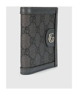 Gucci Ophidia Logo Plaque Bifold Wallet