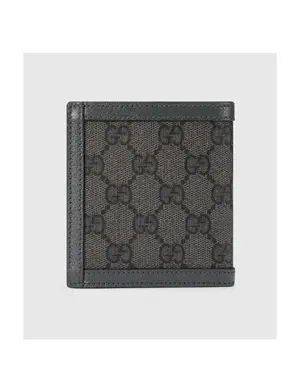 Gucci Ophidia Logo Plaque Bifold Wallet