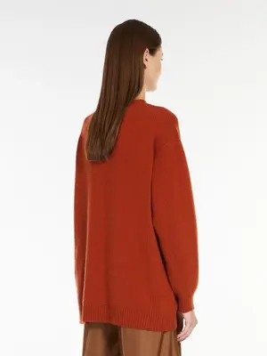 Max Mara Long-sleeved Sweater With 1951 Decal