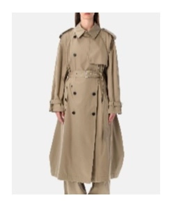 Dior Christian Double-breasted Belted Trench Coat