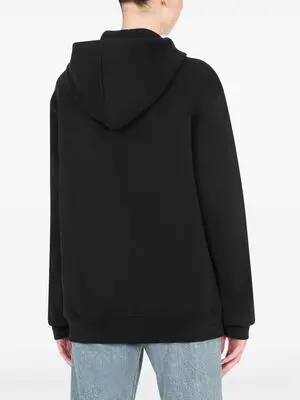 Moschino Smiley Print Drawstring Hoodie