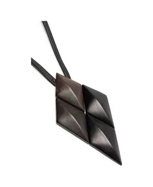 MONIES Wood Pendant Necklace