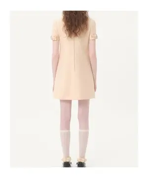 Valentino Garavani Crepe Couture Bow Detailed Mini Dress