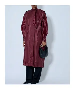 Saint Laurent Lavallière Double-breasted Trench Coat - No